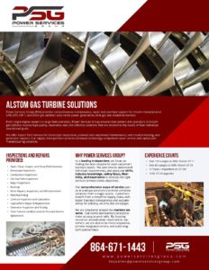 PSG-Alstom-Gas-Turbine-Solutions-Brochure | Power Services Group