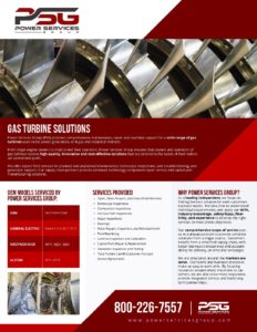 PSG Gas Turbine Solutions | Power Services Group