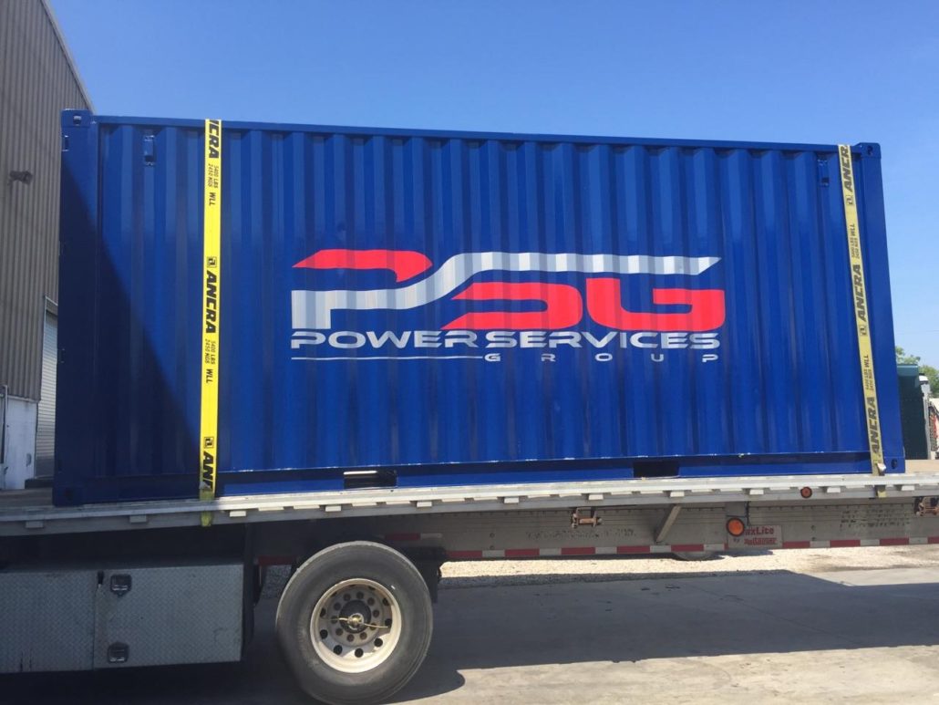 Turbine Services Tool Containers | Power Services Group