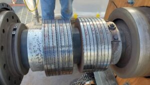 Collector Ring Machining – Before | Power Services Group