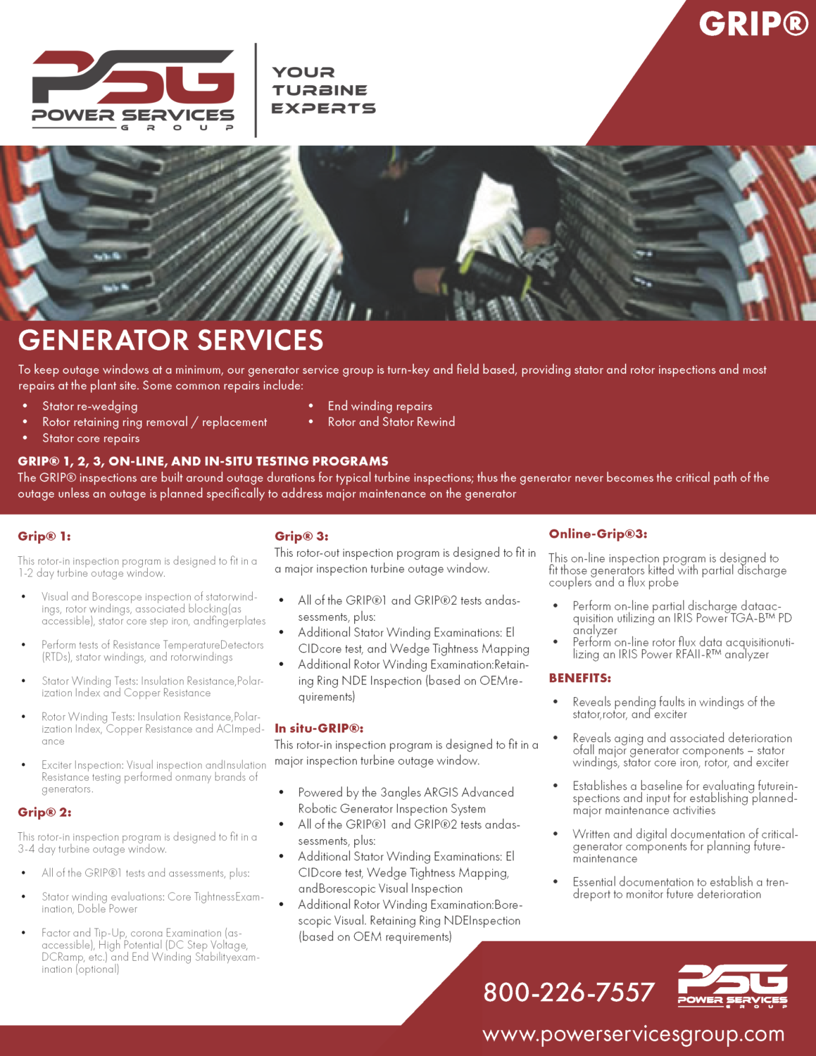 PSG GRIP Program | Power Services Group